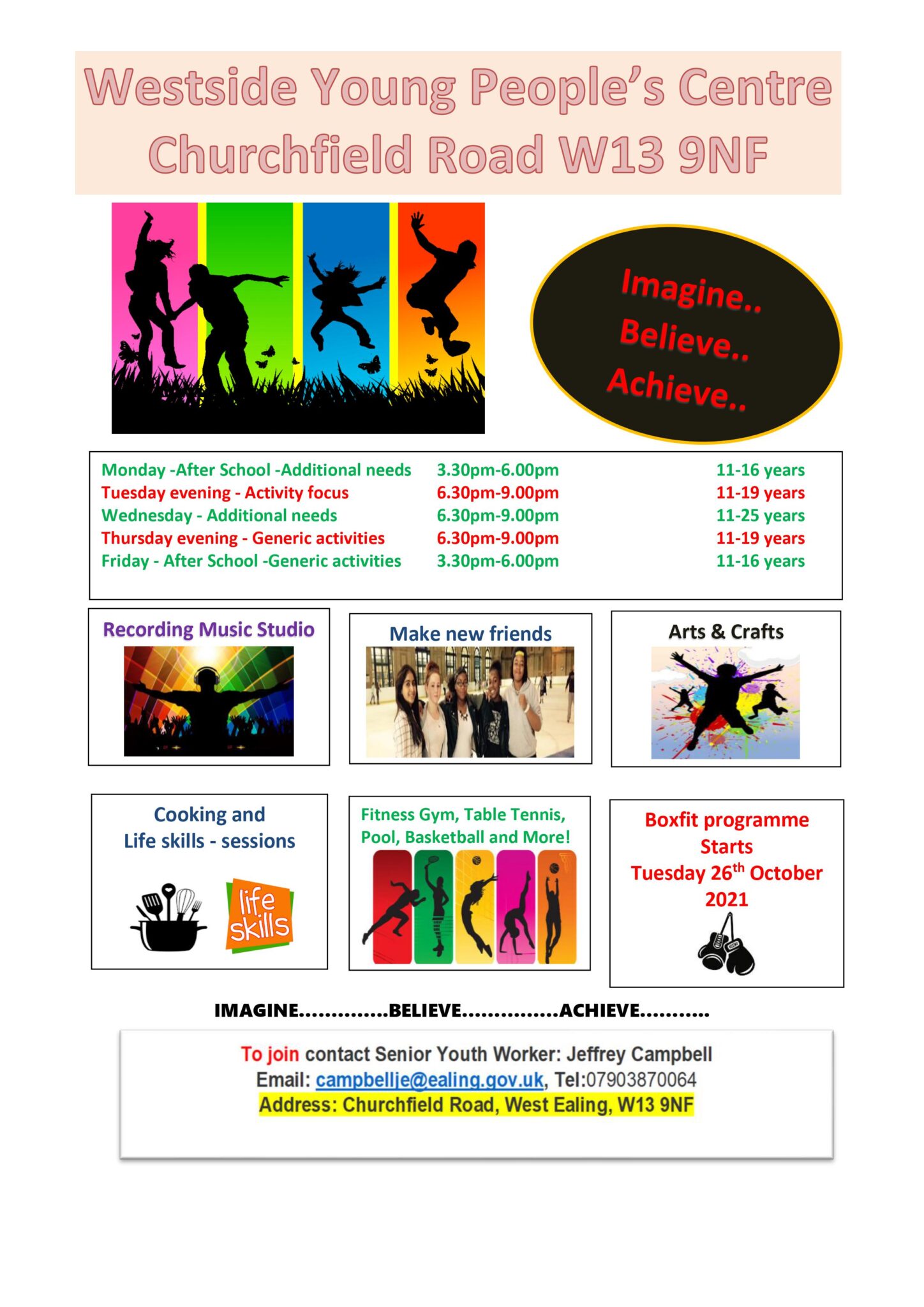 Westside Young People’s Centre - Young Ealing